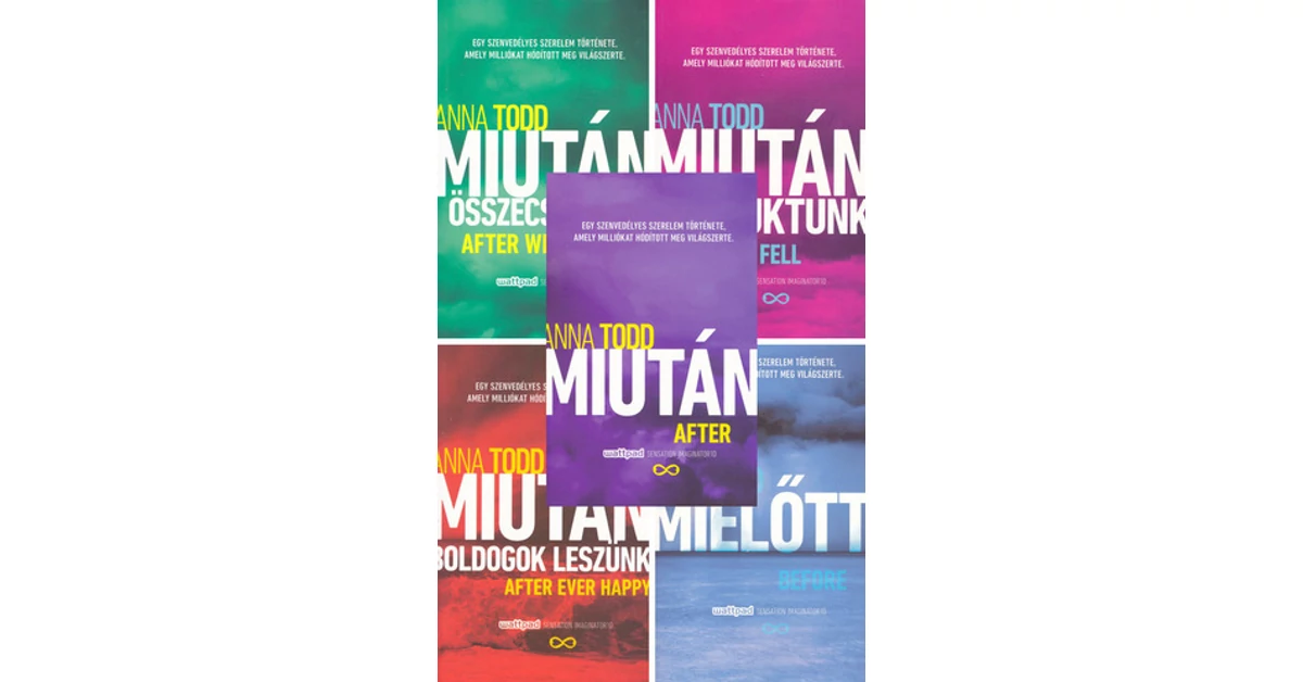 A Miután könyvsorozat sorrendben - Scifimarket.hu